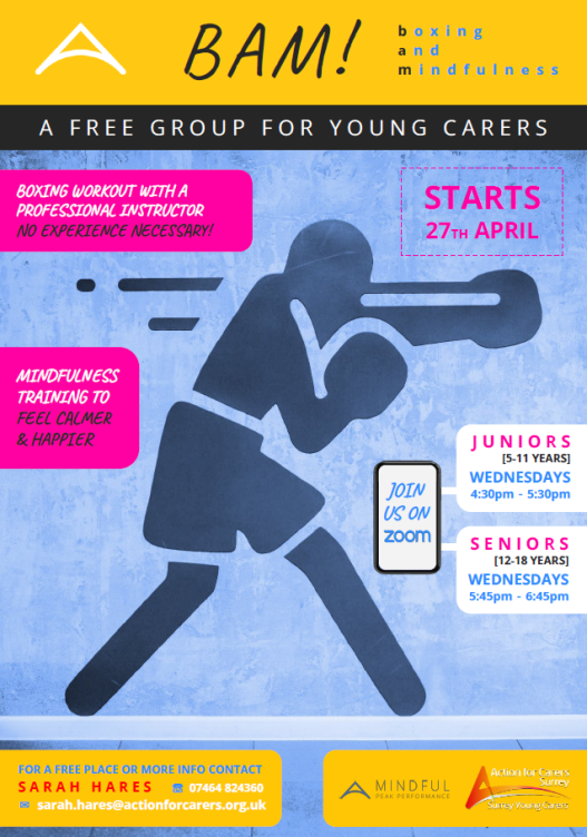 Mindful boxing | Action for Carers