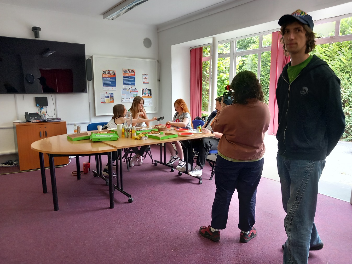 International Film Crew filming with Surrey's young carers | Action for ...